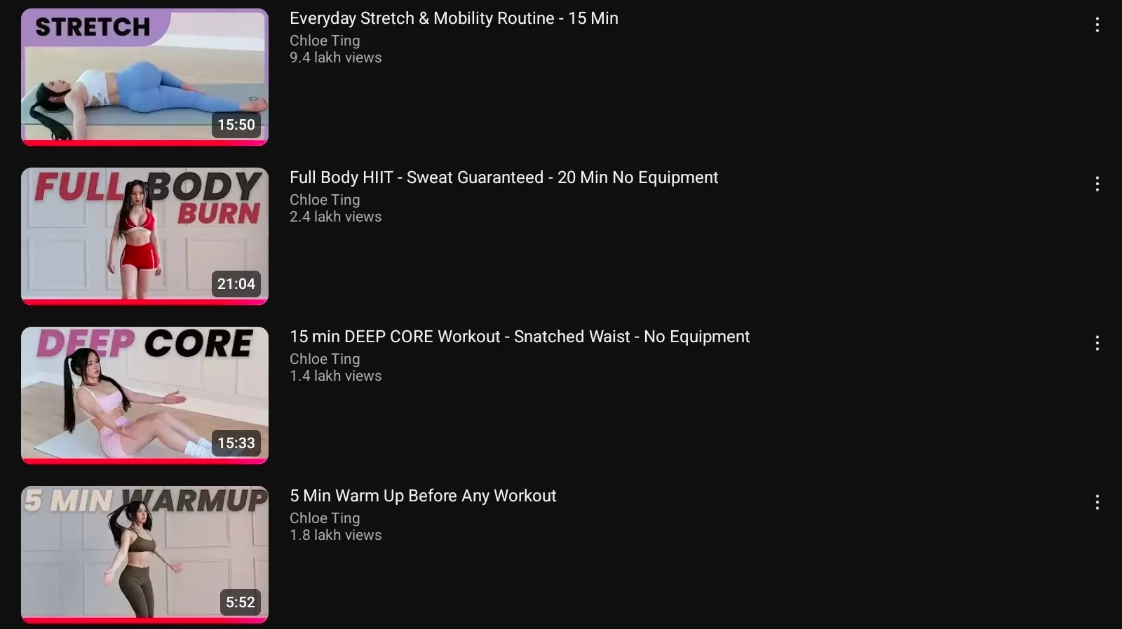 Chloe Ting Community - Skipper workout?