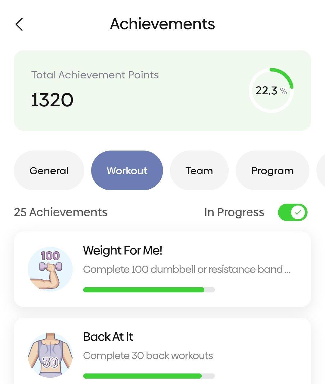Chloe Ting Community - 🏆 Achievement points - how to spend them?