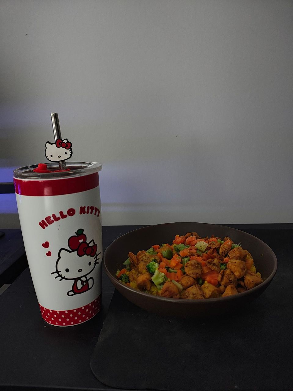 Chloe Ting Community - High protein fake chicken with fried rice