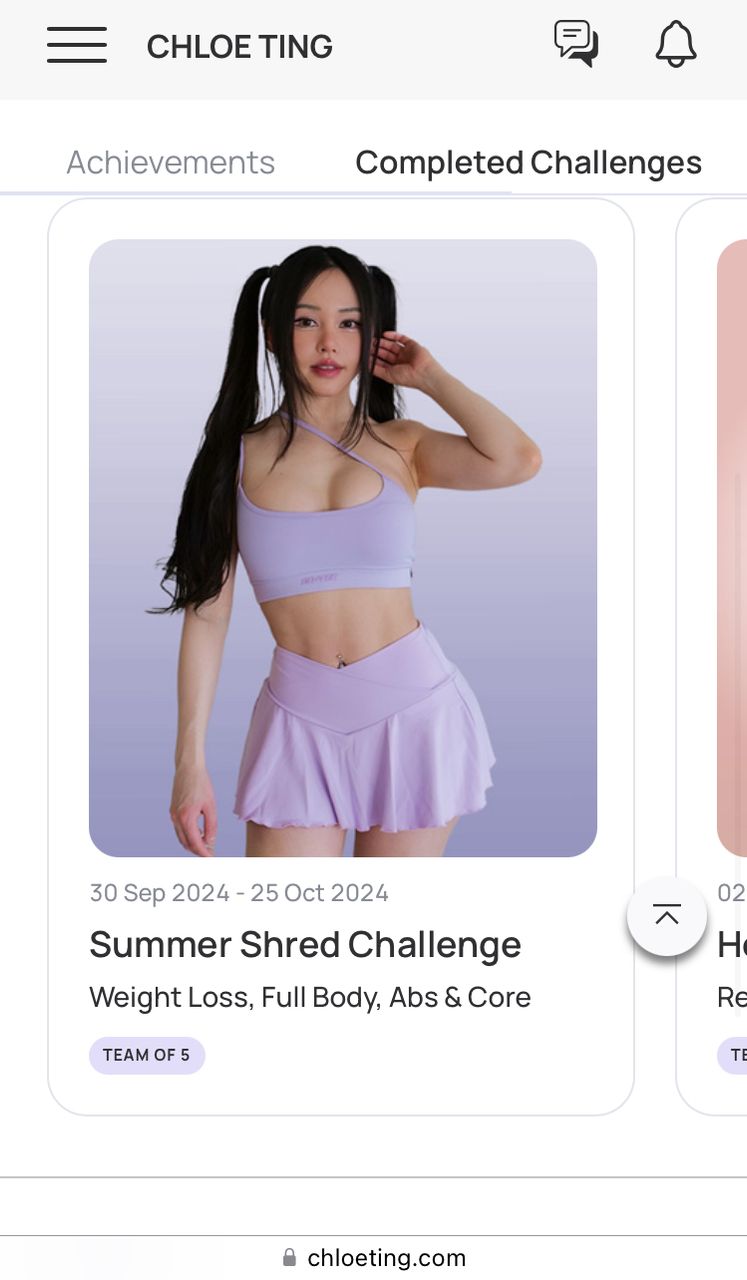 Chloe Ting Community - Team Ranking