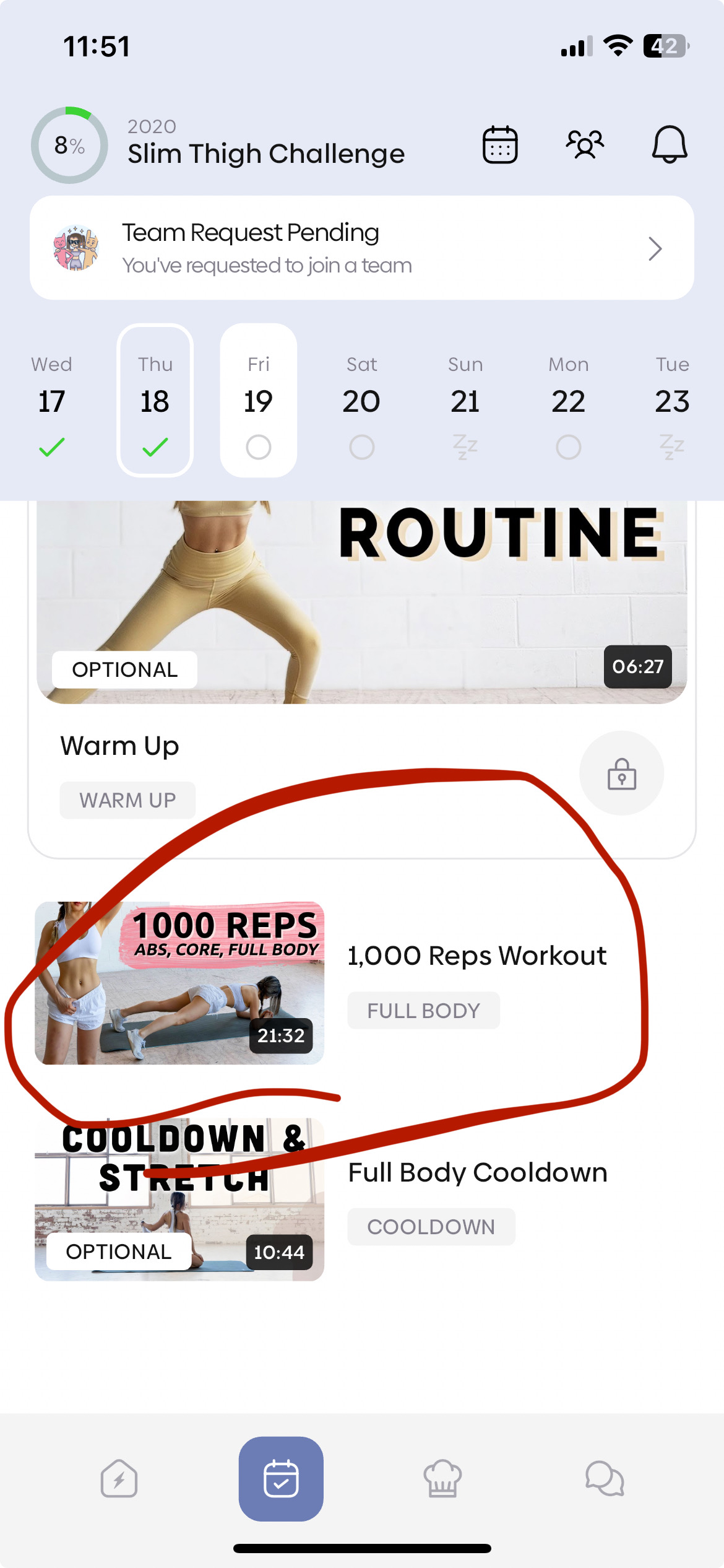 Fitness Discussion - Slim Thighs Challenge