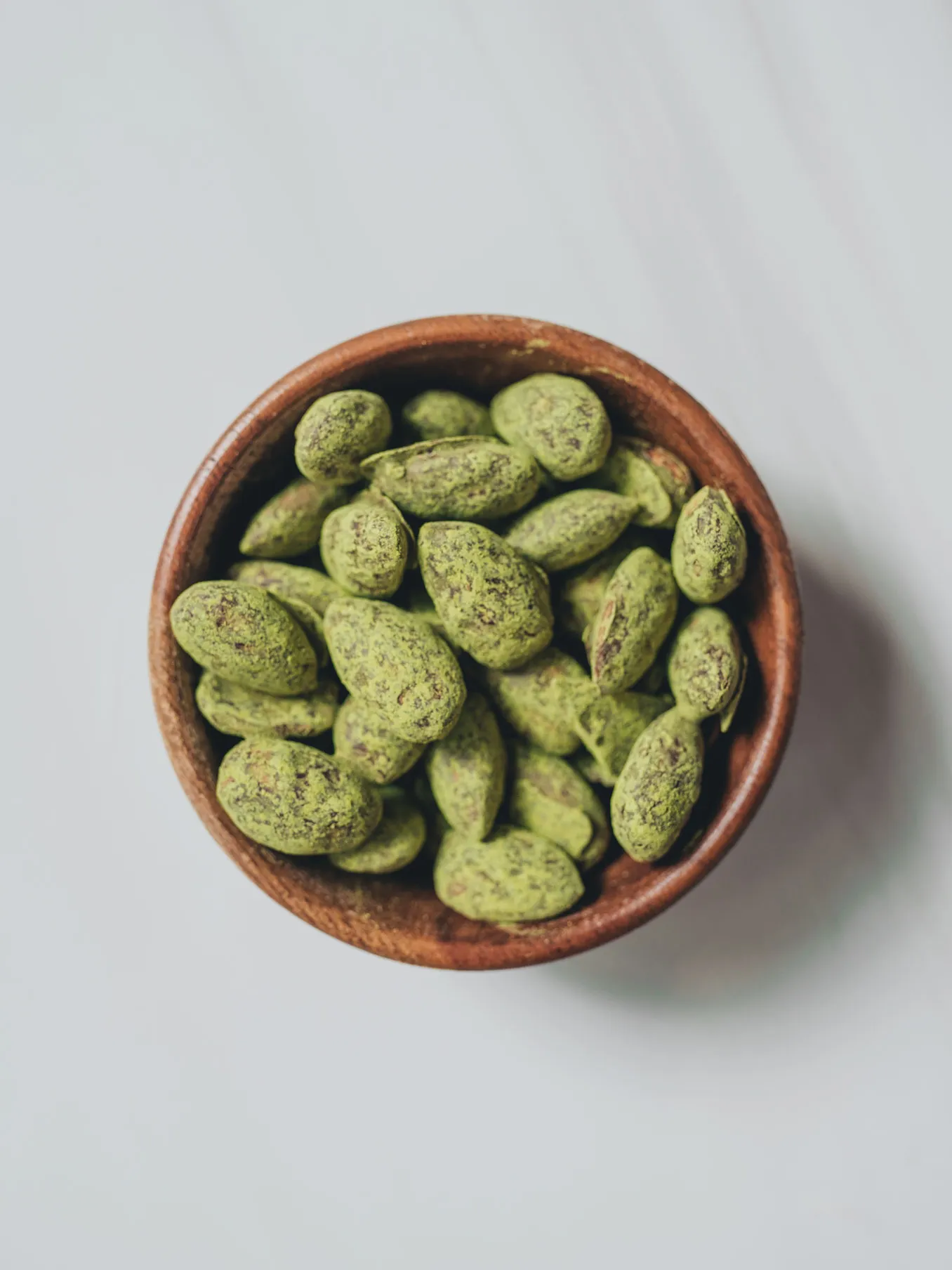 Matcha Chocolate Coated Almonds - Chloe Ting Recipes