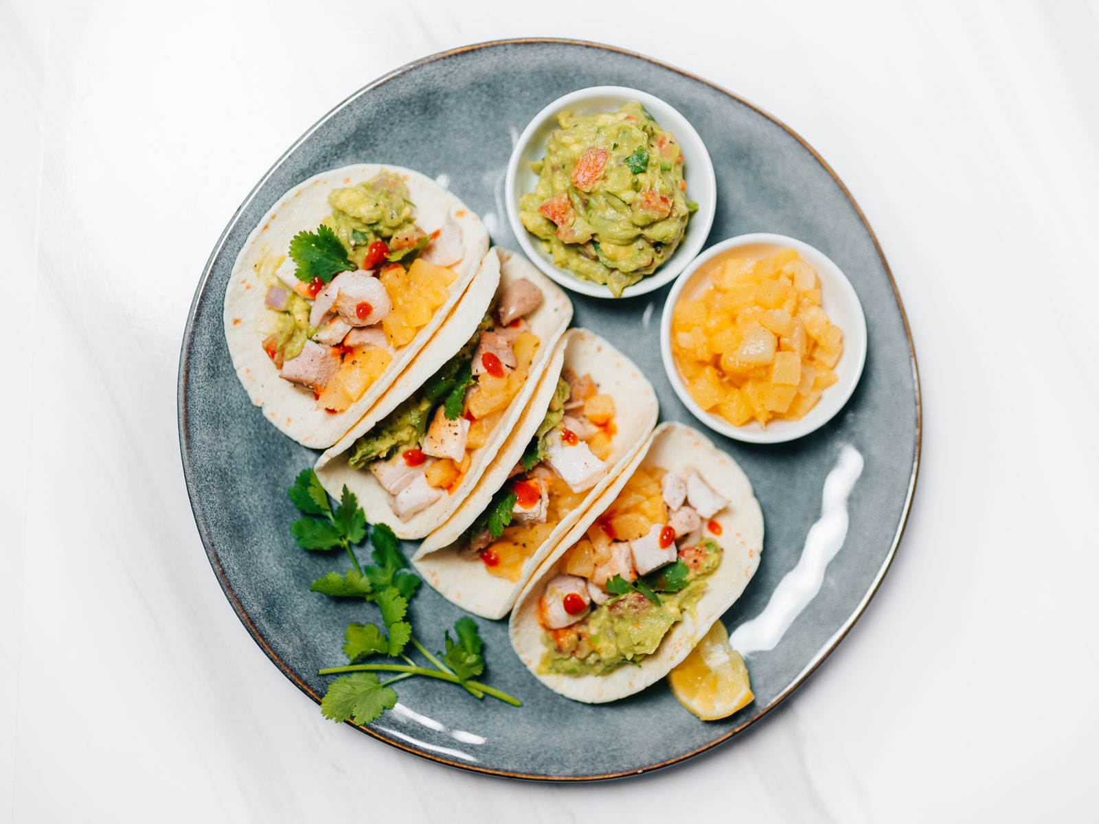 Pineapple Chicken Tacos - Chloe Ting Recipes