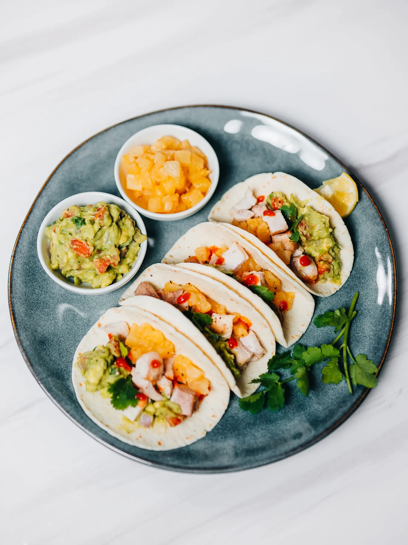 Pineapple Chicken Tacos - Chloe Ting Recipes
