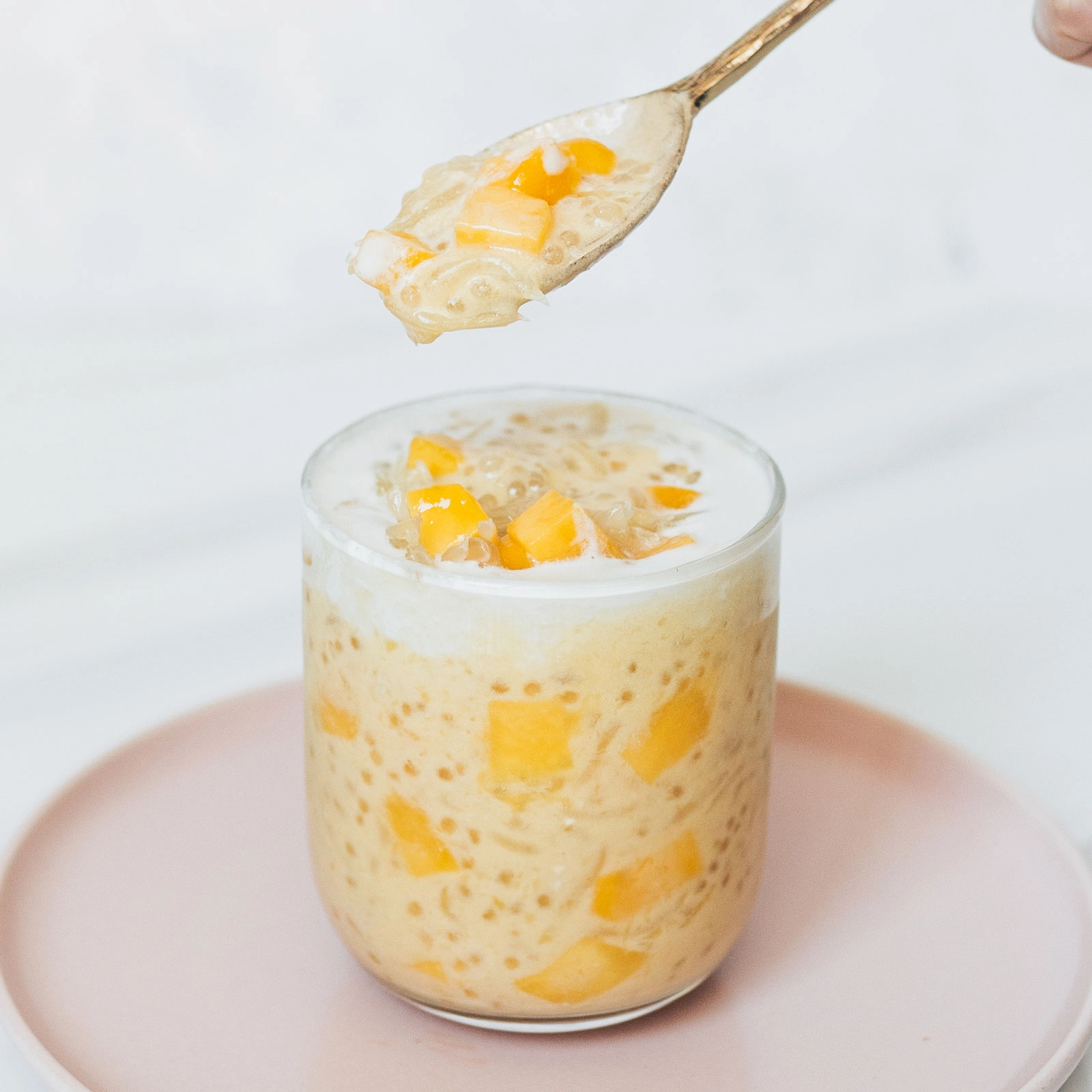 Mango Pomelo Sago - Chloe Ting Recipes