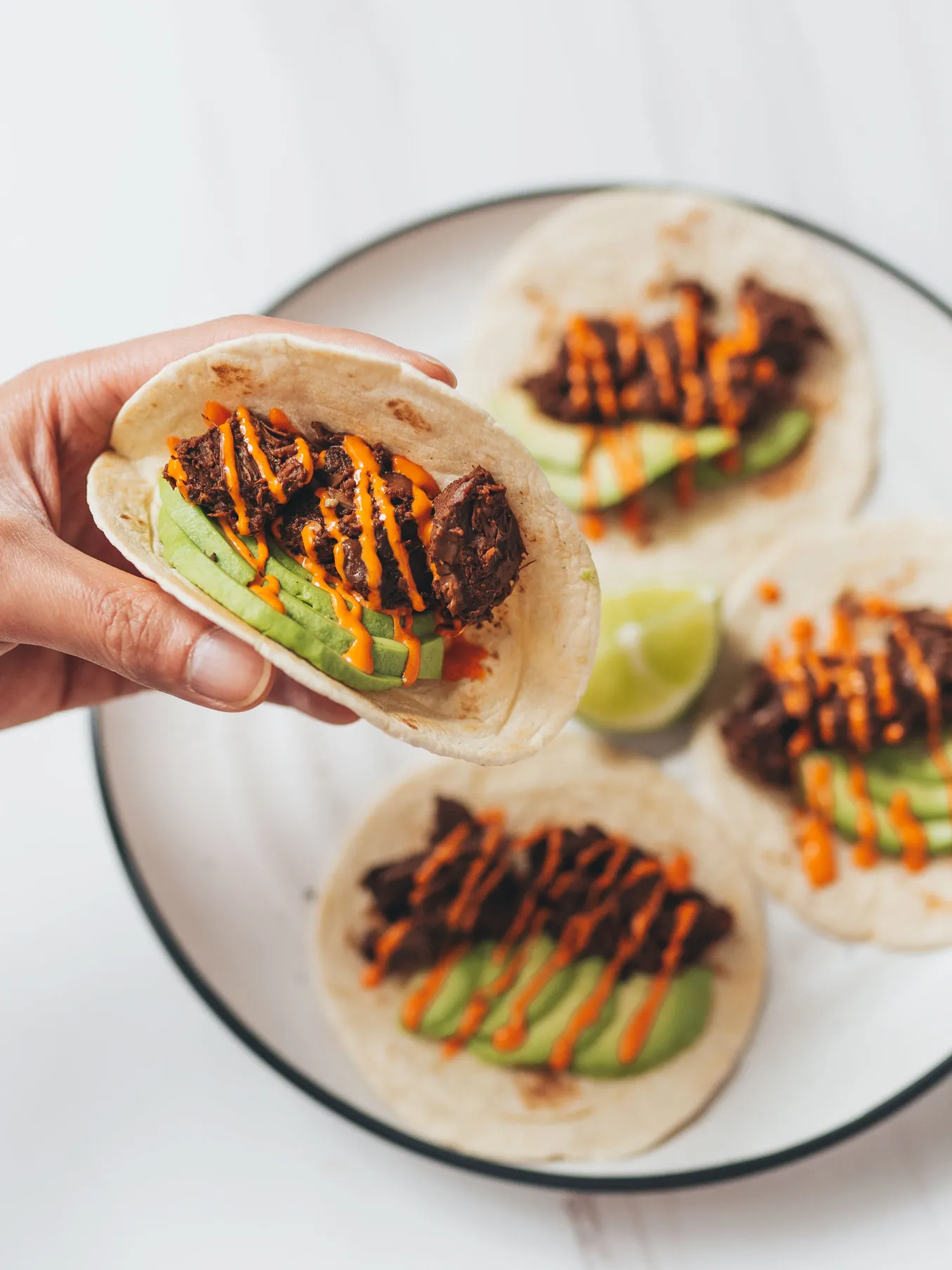 BBQ Jackfruit Tacos - Chloe Ting Recipes