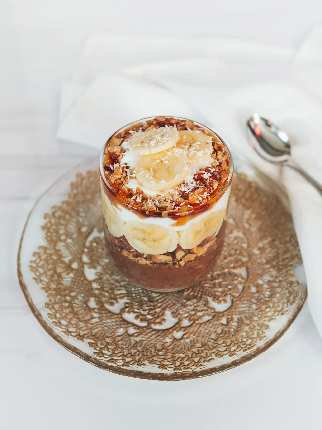 Chunky Monkey Parfait - Chloe Ting Recipes