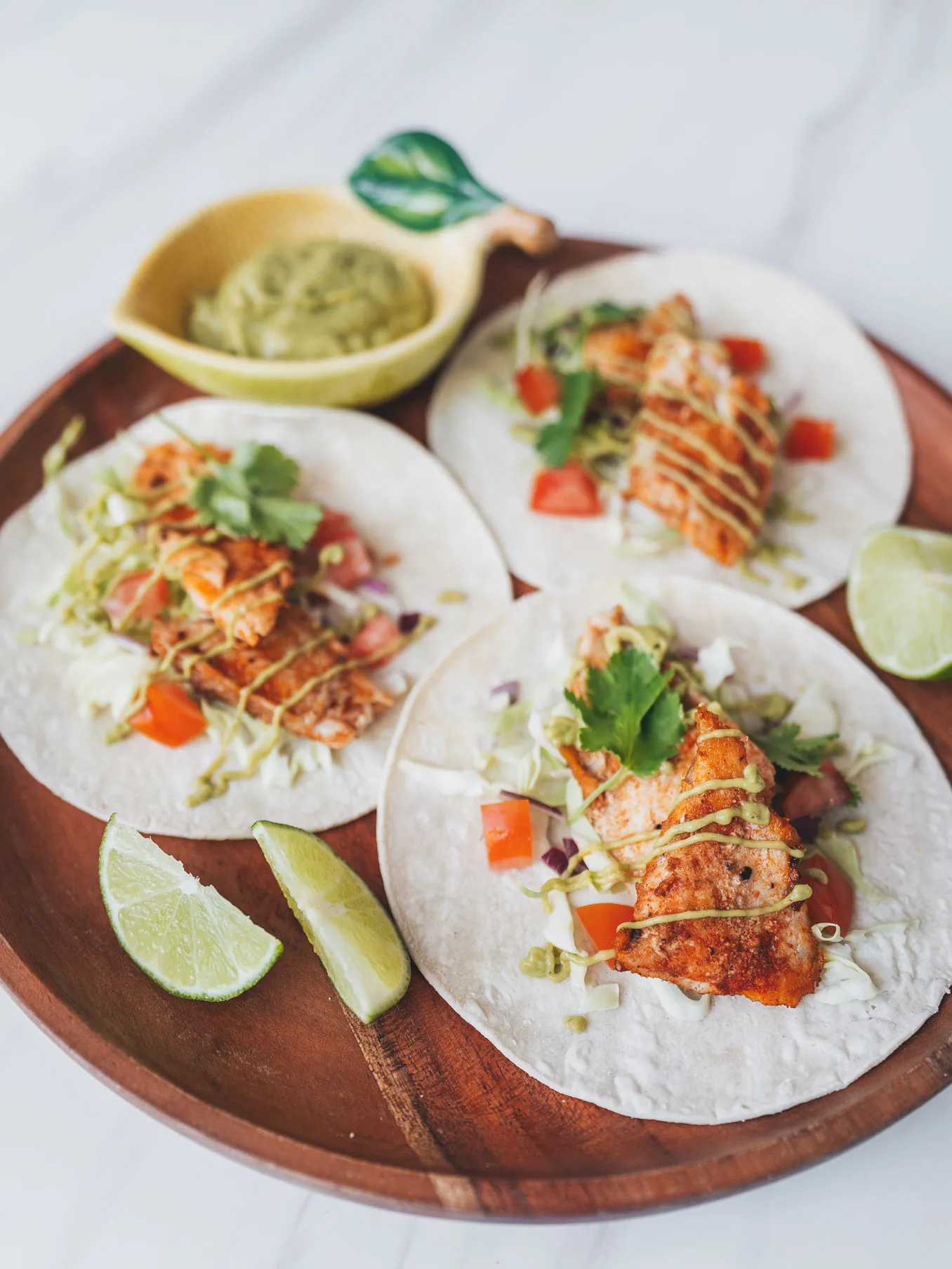 Easy Fish Tacos - Chloe Ting Recipes