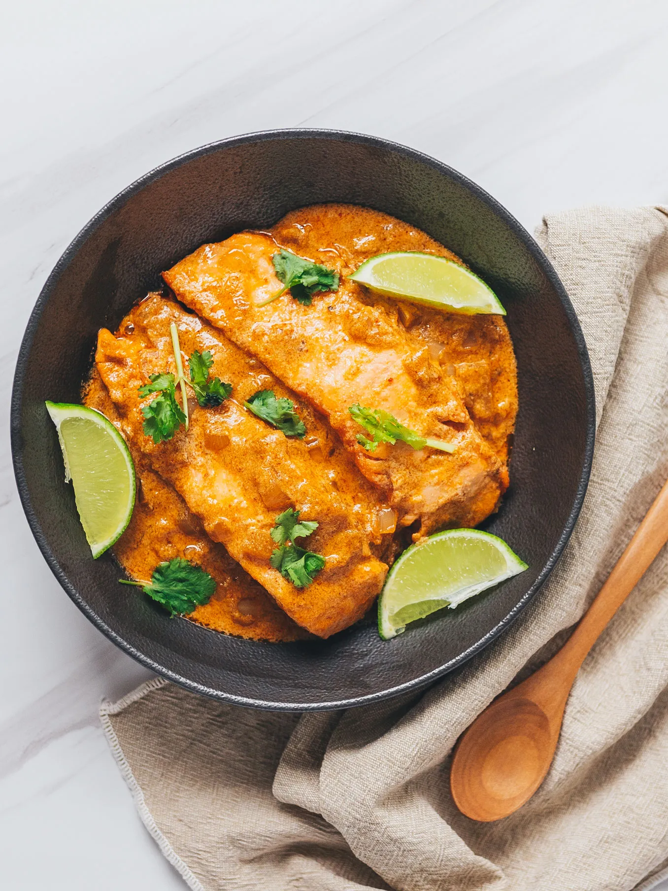 Coconut Salmon Curry - Chloe Ting Recipes