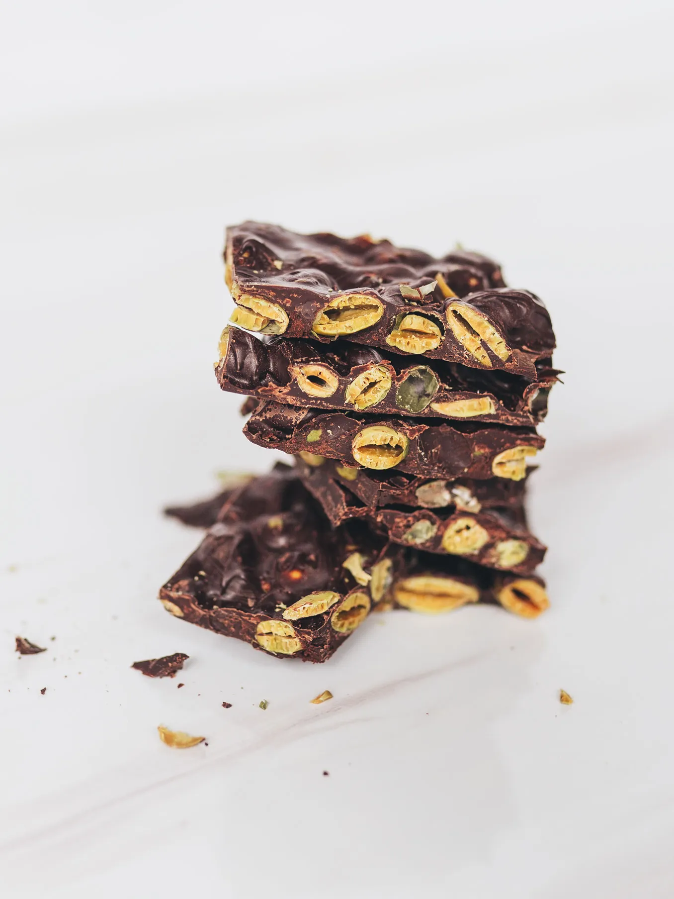 Dark Chocolate Edamame Bark - Chloe Ting Recipes