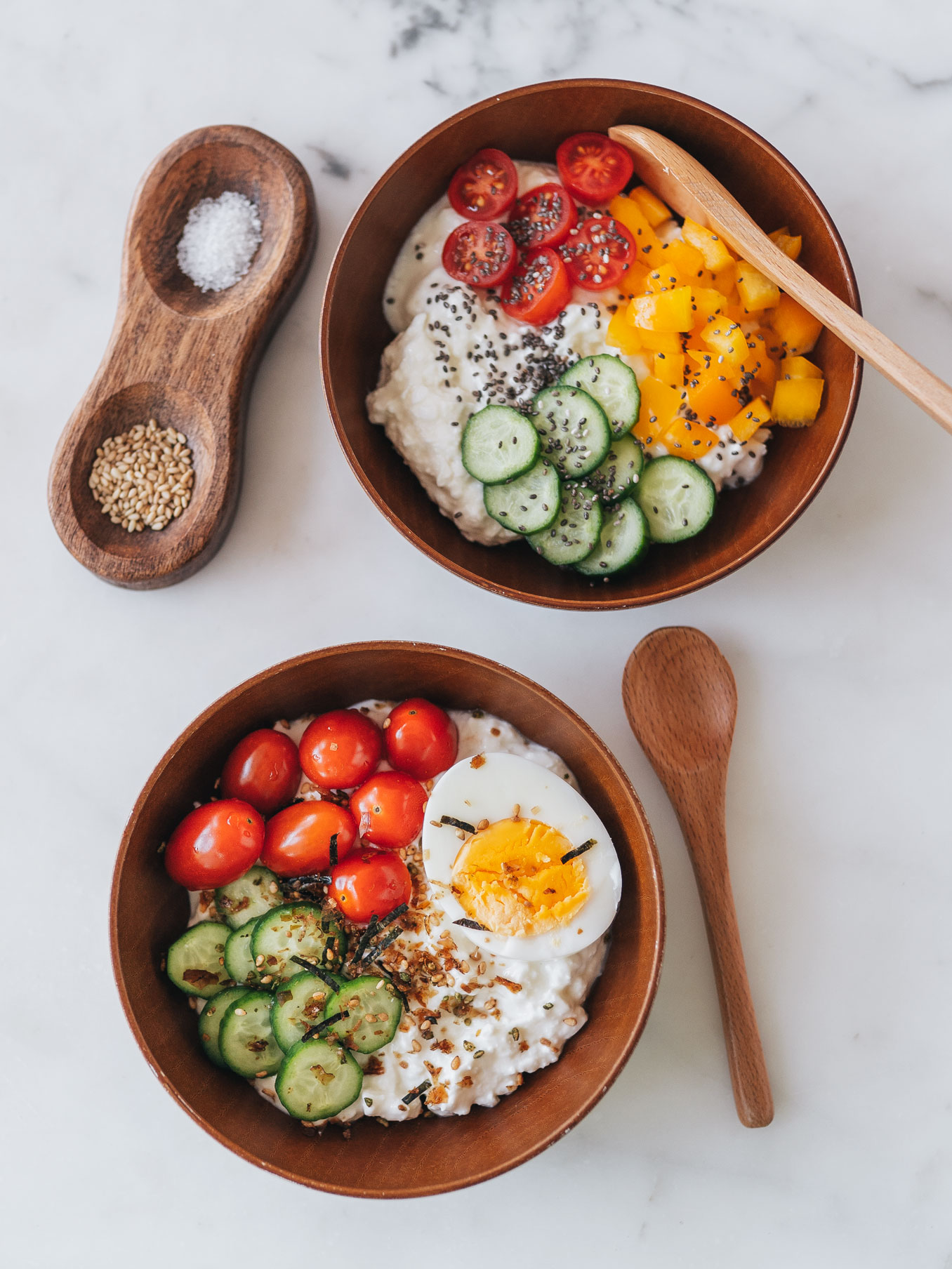 Savory Cottage Cheese Bowl Chloe Ting Recipes